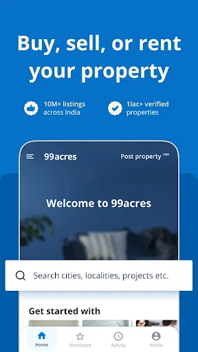 Download 99acres Buy/Rent/Sell Property - Appcracy