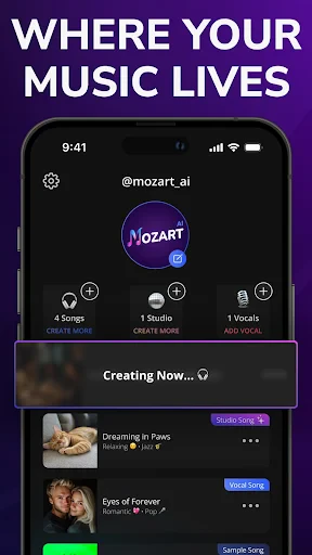 Download AI Song Generator - Mozart AI - Appcracy