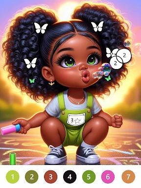 Download Black Color Paint By Number - Appcracy