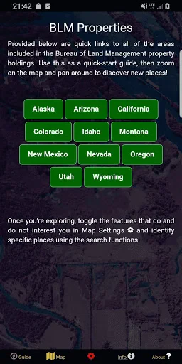Download BLM Public Lands Map Guide USA - Appcracy