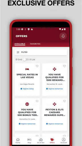 Download Caesars Rewards Resort Offers - Appcracy