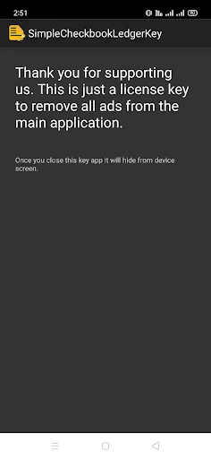 Download Checkbook Key (Remove Ads) - Appcracy