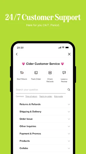 Download CIDER - Clothing & Fashion - Appcracy