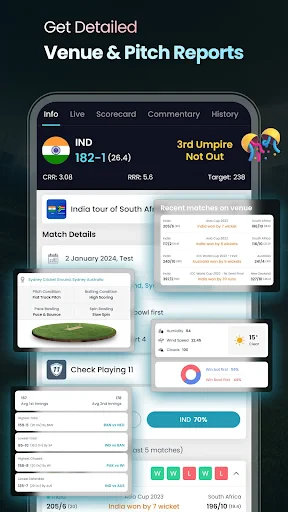 Download Cricket LineX: Fast Live score - Appcracy