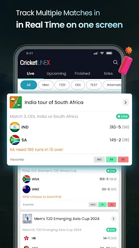 Download Cricket LineX: Fast Live score - Appcracy