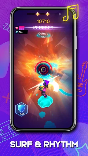 Download Cyber Surfer : Rhythm Odyssey - Appcracy