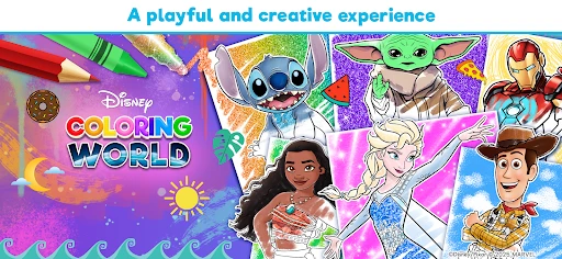 Download Disney Coloring World - Appcracy