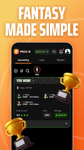 Download DraftKings Pick6: Fantasy Game - Appcracy