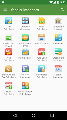 Download Financial Calculators Pro - Appcracy