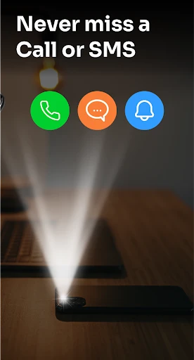 Download Flashlight : SMS & Call Alert - Appcracy