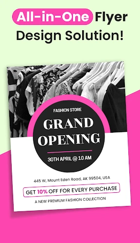 Download Flyers, Poster Maker, Design - Appcracy