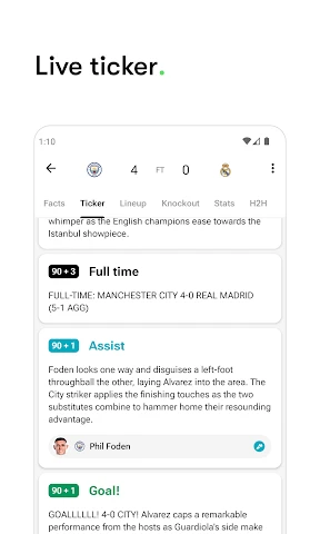 Download FotMob - Soccer Live Scores - Appcracy