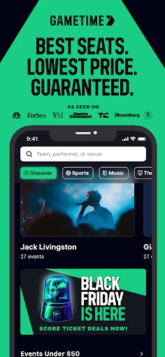 Download Gametime - Last Minute Tickets - Appcracy