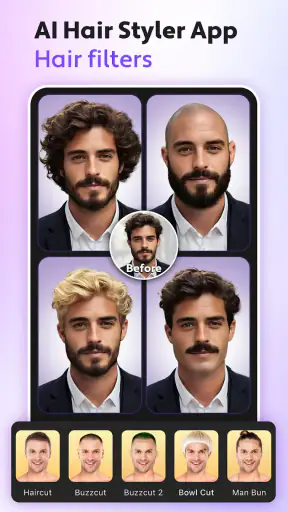 Download Hair Styler App, AI Hairstyle - Appcracy