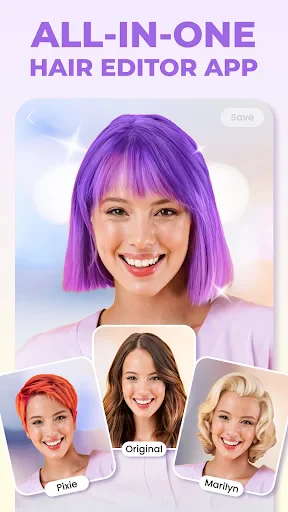 Download HairApp: Hair Styler App, Bald - Appcracy
