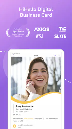 Download HiHello: Digital Business Card - Appcracy