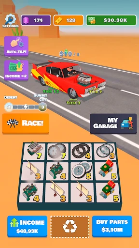Download Idle Racer — Tap, Merge & Race - Appcracy