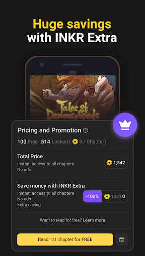 Download INKR — Comics, Manga, Webtoons - Appcracy