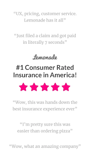 Download Lemonade Insurance - Appcracy