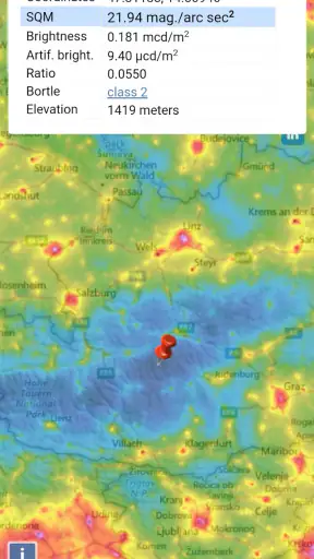 Download Light pollution map - Appcracy