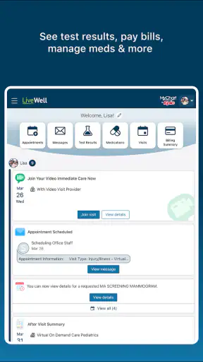 Download LiveWell with Advocate Aurora - Appcracy