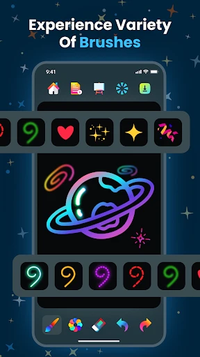 Download Magic Doodle: Glow Art Drawing - Appcracy