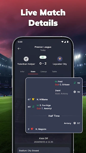 Download MatchLive: Football Live Score - Appcracy