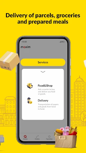 Download maxim — order a taxi & food - Appcracy