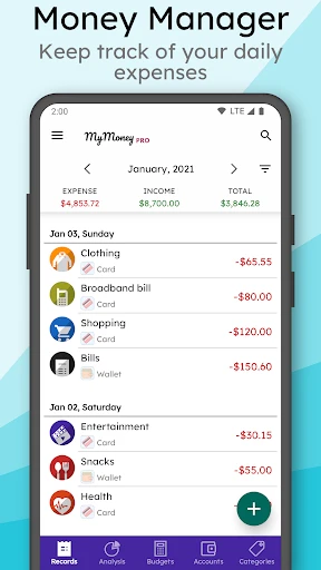 Download MyMoney Pro - Expense & Budget - Appcracy