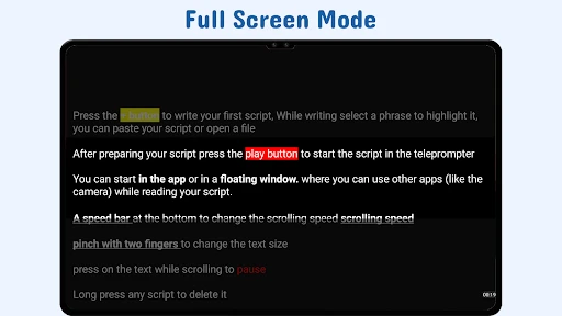 Download Nano Teleprompter - Appcracy