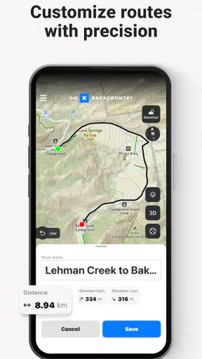Download onX Backcountry Trail Maps GPS - Appcracy