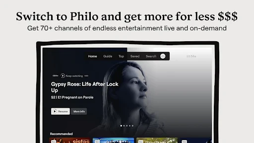 Download Philo: Shows, Movies, Live TV. - Appcracy