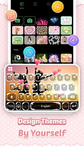 Download Pink Cute Hippo Theme - Appcracy