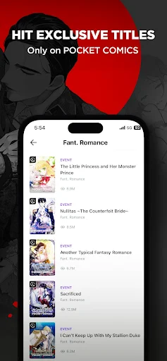 Download POCKET COMICS: Premium Webtoon - Appcracy