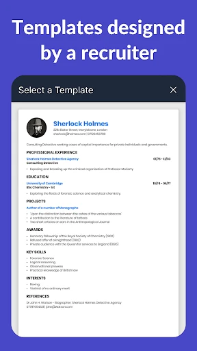Download Resume Builder - CV Engineer - Appcracy