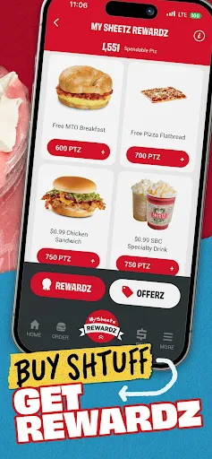 Download Sheetz Food Delivery & Rewards - Appcracy