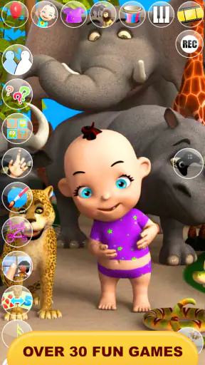 Download Talking Baby Babsy At The Zoo - Appcracy