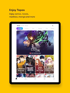 Download Tapas – Comics and Novels - Appcracy