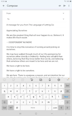 Download The Language of Letting Go - Appcracy