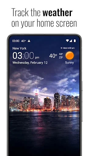 Download Transparent clock and weather - Appcracy