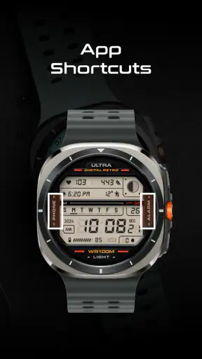 Download ULTRA Digital Retro watch face - Appcracy