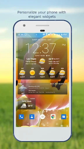 Download Weather & Clock Widget - Appcracy