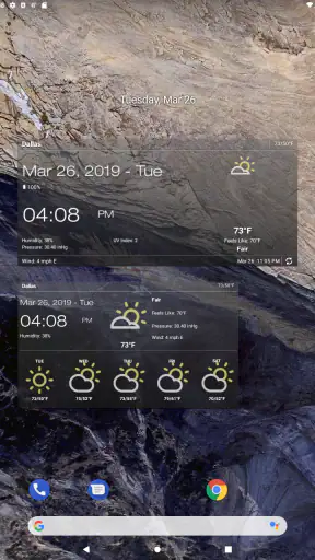 Download Weather & Clock Widget - Appcracy