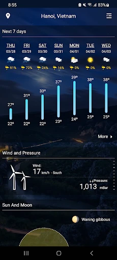 Download Weather Real-time Forecast - Appcracy