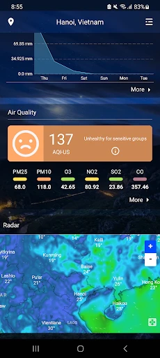Download Weather Real-time Forecast - Appcracy