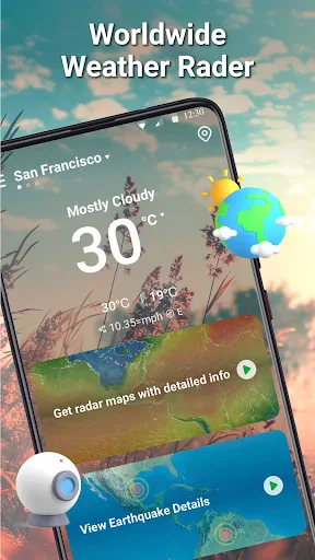 Download Weather Tracker-Live forecast - Appcracy