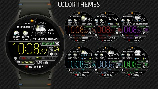 Download Weather watch face W6.5 - Appcracy