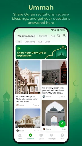 Download WeMuslim: Athan, Qibla&Quran - Appcracy