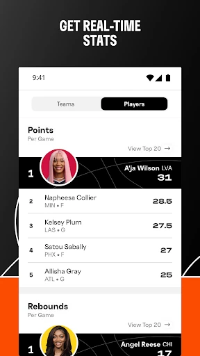 Download WNBA - Live Games & Scores - Appcracy