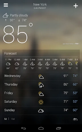 Download Yahoo Weather - Appcracy